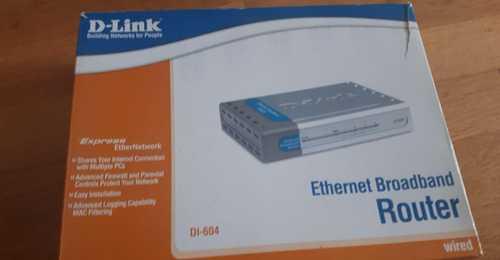 Интернет-маршрутизатор D-Link DI-604