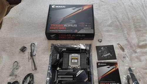 Материнская плата gigabyte TRX40 aorus PRO wifi