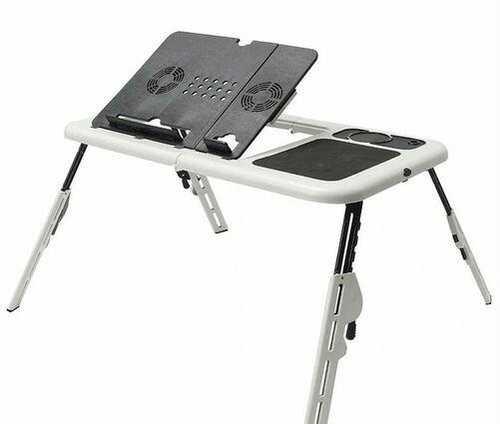 Столик для ноутбука E-Table с 2 вентиляторами