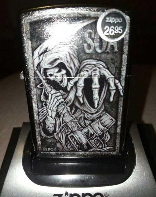 Зажигалка Zippo 49004 Sons of Anarchy