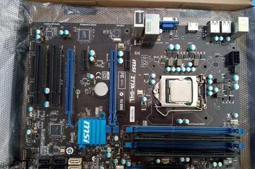Связка Intel i5 3570k, MSI Z77AG41, 16Gb DDR3 1600