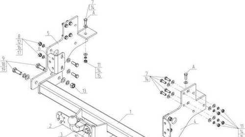 Фаркоп газ Gazelle Next бортовая 2016-2022