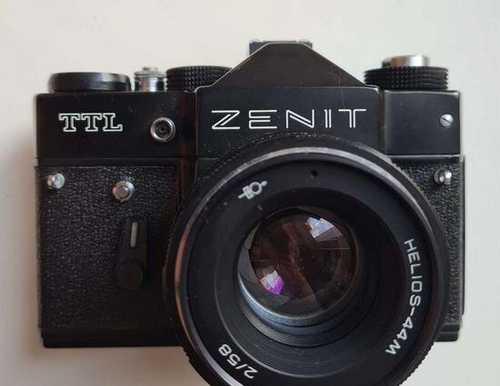 Фотоаппарат Зенит ttl с объективом Helios 44M