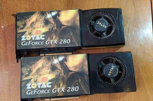 Видеокарты: GTX280-2шт/GTX560Ti/GT440