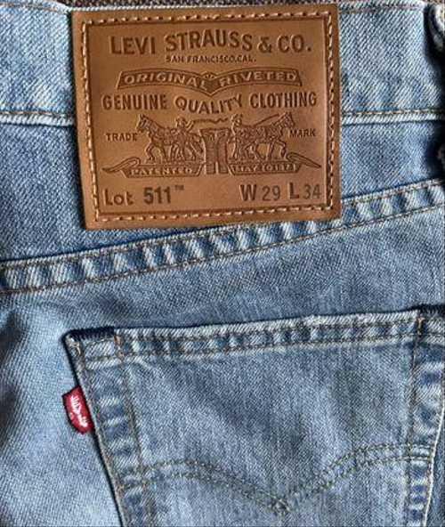 Джинсы levis 511