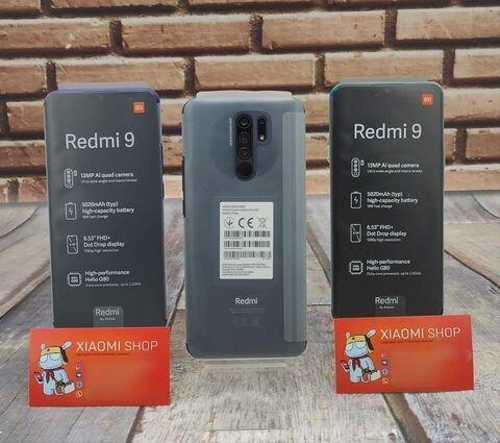 Xiaomi Redmi 9 (NFC) 4Gb/64Gb Graphite Grey Новые