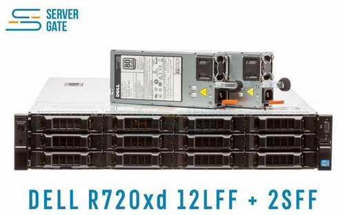 Dell R720 12LFF+2SFF / 2xE5-2667v2 / 192 GB