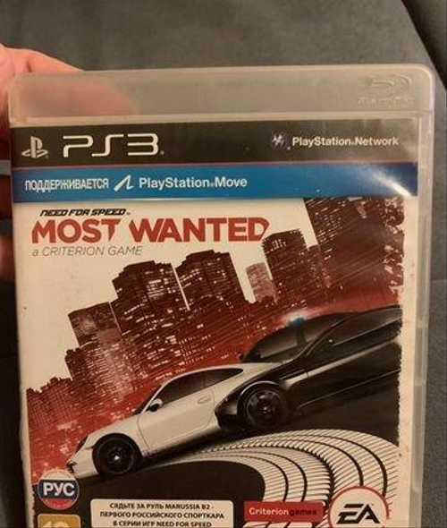 Need for speed Most wanted на ps3