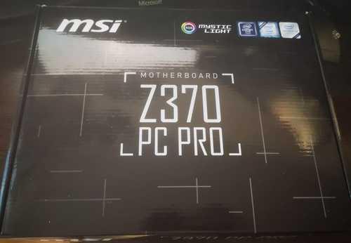 MSI Z370 PC PRO