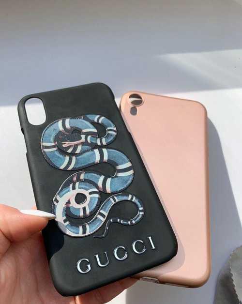 Чехол Gucci для iPhone XR / Гуччи для Айфон XR