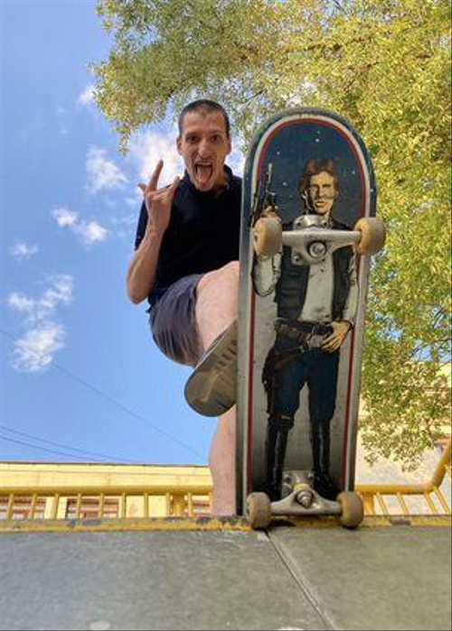 Skateboard santa cruz star wars han solo