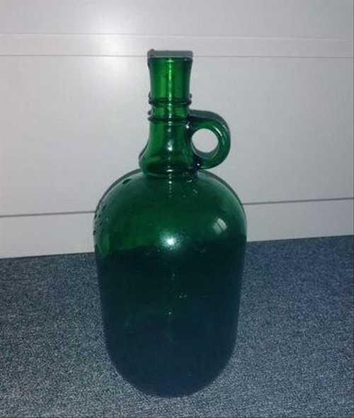Бутыль стеклянный 2 литра
