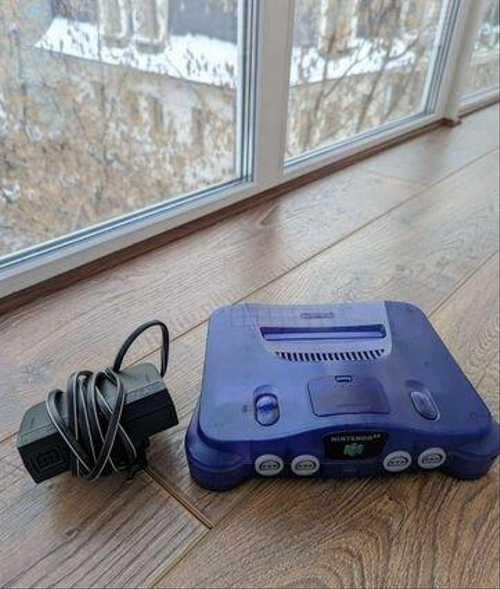 Nintendo 64 atomic purple ntsc us