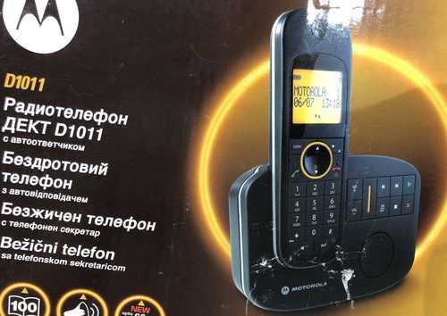 Dect Телефон Motorola D1011