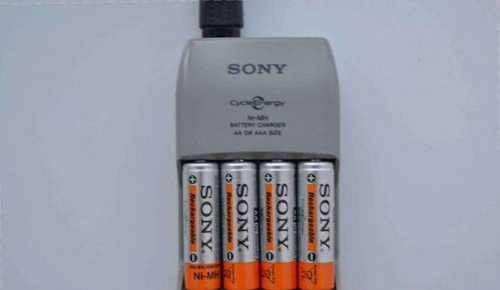 Зарядка и аккумуляторы аа Sony