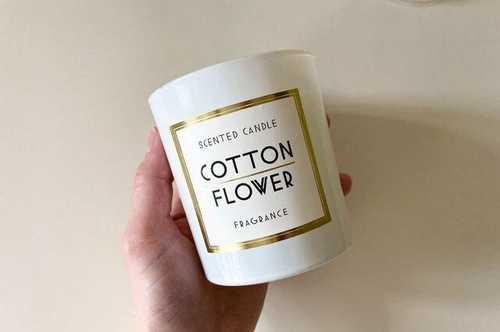 Ароматическая свеча HM Home Cotton flower