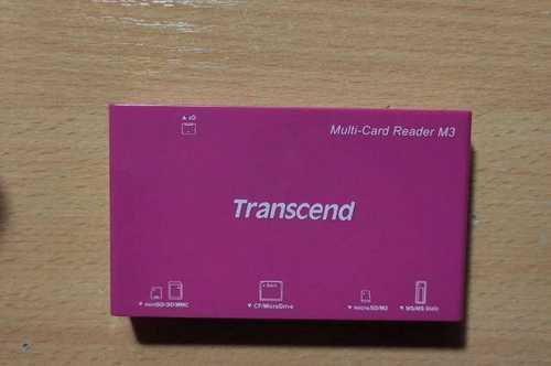 Картридер Transcend Multi-Card Reader M3