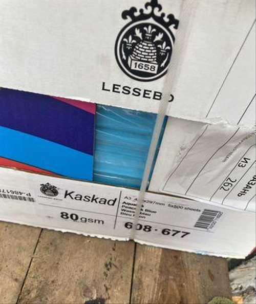 Цветная бумага А3 Kaskad