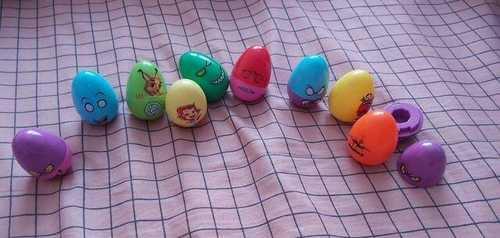 Детские игрушки из шоколадных яиц