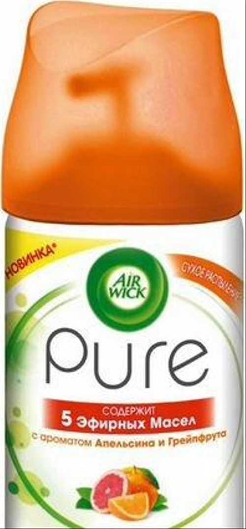 Освежитель Air Wick Pure "Апельсин Грейпфрут"