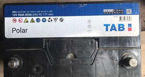 Продаю аккумулятор таb 12V 95Ah 850A