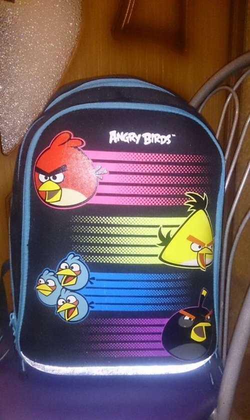 Детский рюкзак для школы Angry birds
