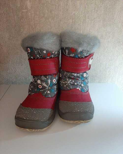 Зимние ботинки р.24