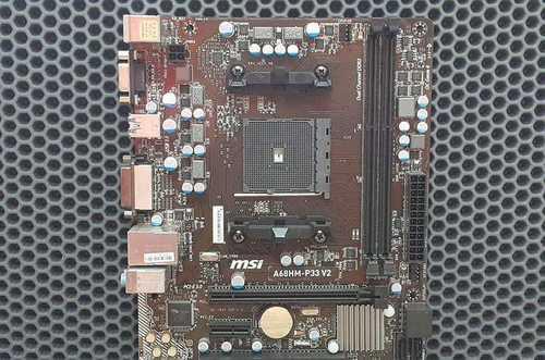 Мат плата FM2+ MSI A68HM-P33 V2 (AMD A68H)(DDR3)