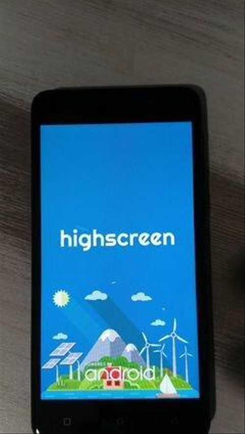 Смартфон 2 симкарты Highscreen Power Rage Evo