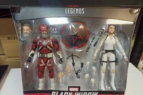 Набор фигурок Marvel Legends Red Guardian & Melina