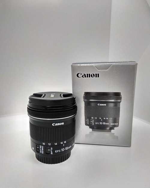 Объектив Canon efs 10-18 mm