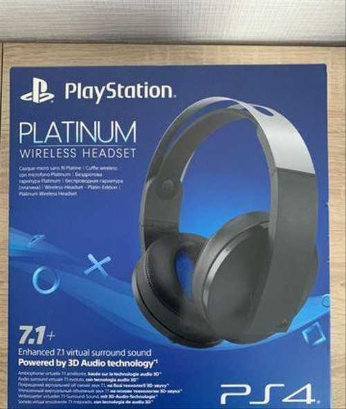 Sony PS4 Platinum Wireless Headset