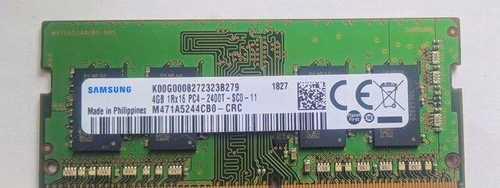 So-dimm DDR4 Samsung 4 Gb