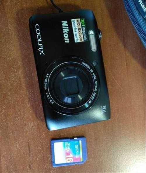 Фотоаппарат Nikon Coolpix s3600