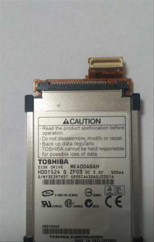 HDD Toshiba MK4004GAH 40Gb