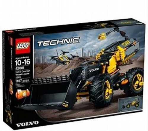 Конструктор lego Technic 42081 volvo колёсный погрузчик zeux