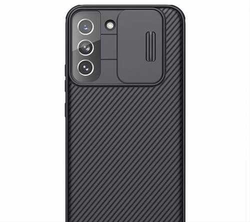 Чехол черный на Samsung Galaxy S22+ Плюс, Nillkin