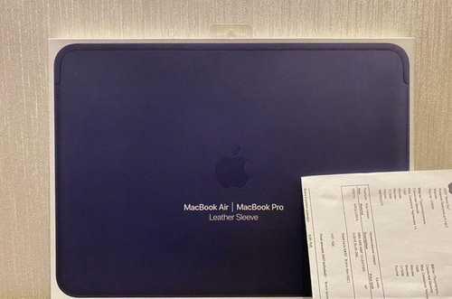 Apple MacBook Air Pro 13 Leather Sleeve Midnight B