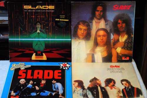 Slade Sweet Scorpions Santana Styx Status Quo LP