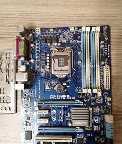 Материнская плата LGA 1155 Gigabyte GA-P67-DS3-B3