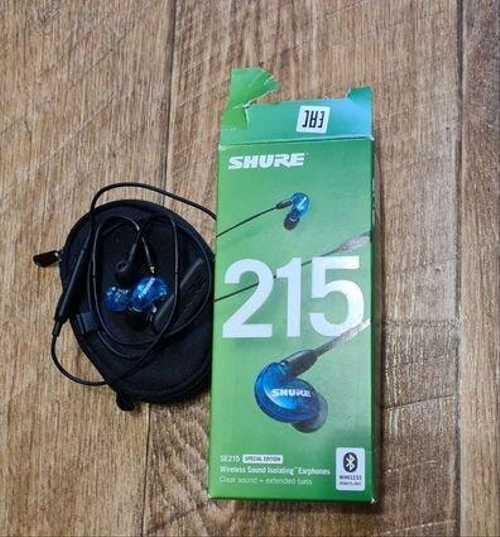 Наушники Shure SE215 Special edition Blue