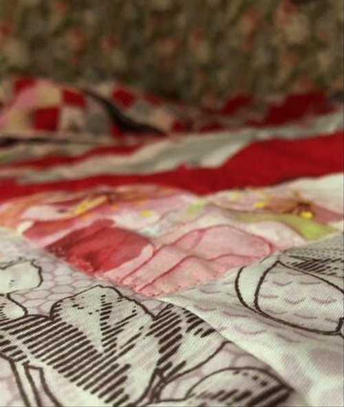 Комплект из покрывала-одеяла и подушек (пэчворк)