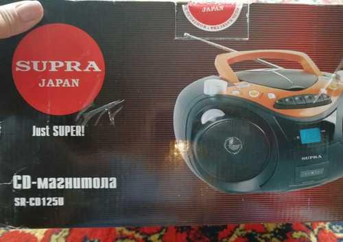 Продам cd магнитолу Supra sr cd 1250