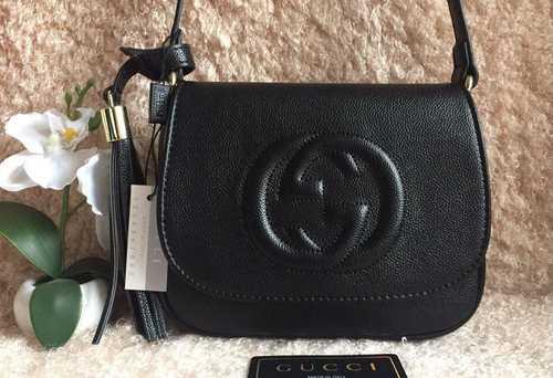 Сумка Gucci Disco Soho Crossbody кожа Гуччи Гучи