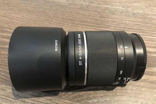 Объектив Sony DT55-200mm F4-5.6 SAM