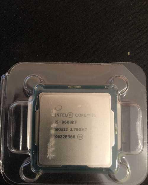 Новый процессор i5 9600kf на гарантии