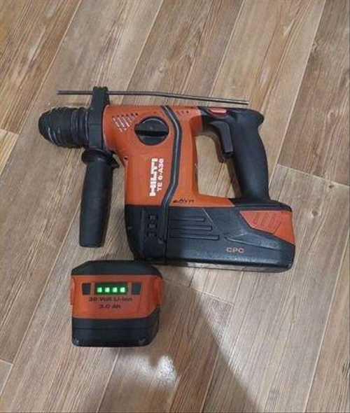 Hilti te 6 a36 перфоратор+2акб