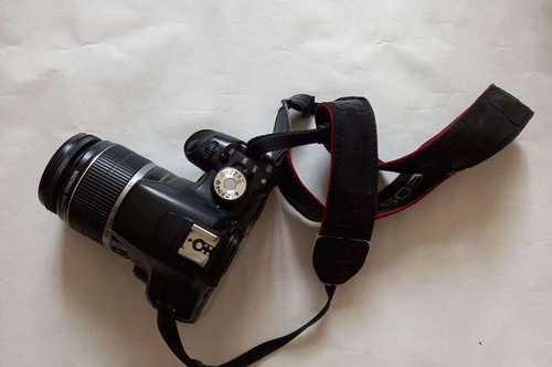 Фотоаппарат Canon EOS 500D с чехлом