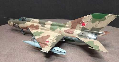 Модель самолёта миг-21 бис, Р, пфм, ум 1/48