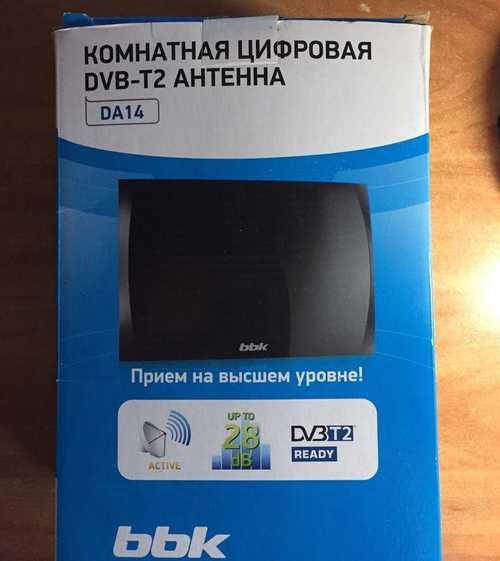 Комнатная цифровая DVB-T2 антенна BBK DA-14